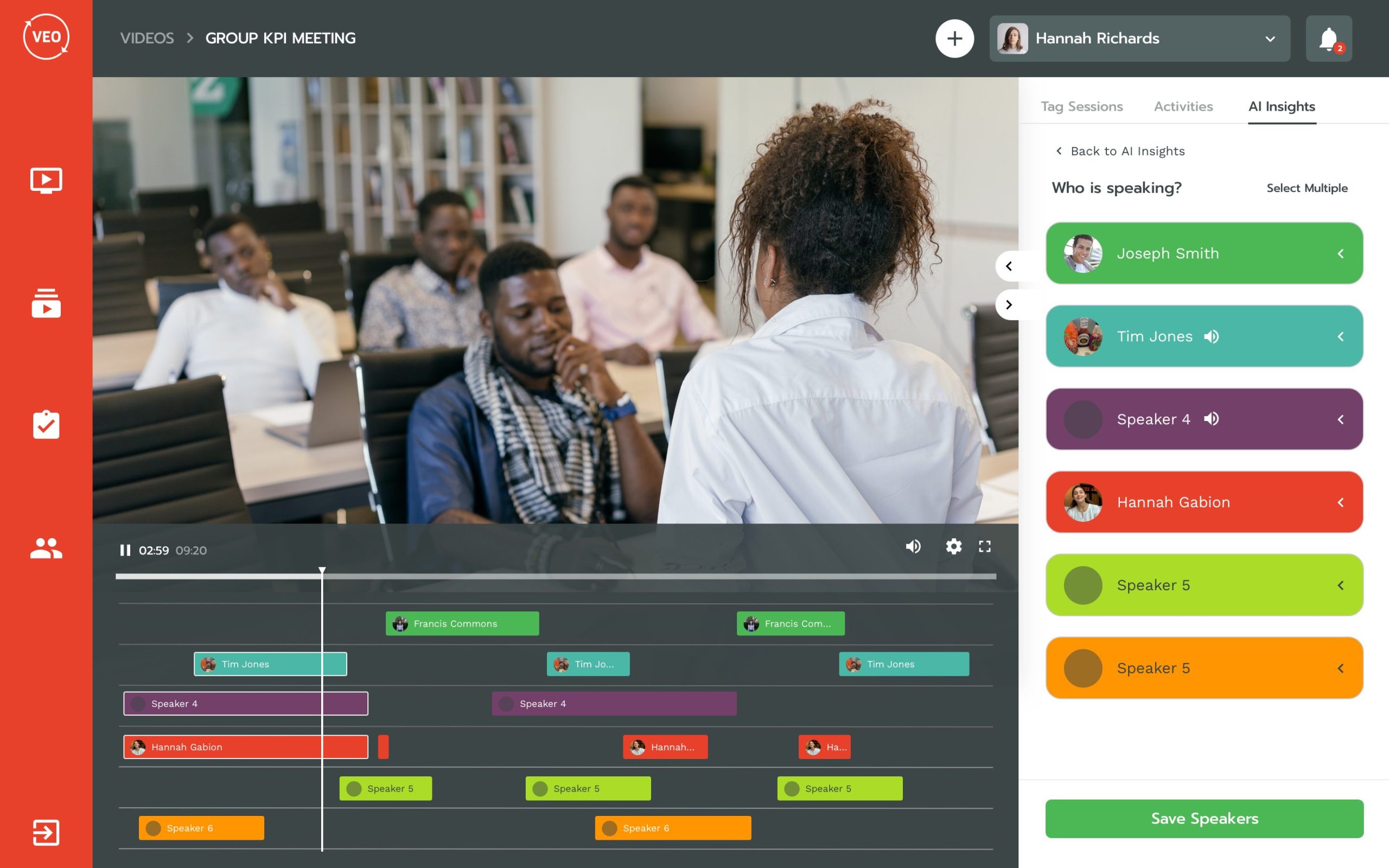 AI (Automatic Video Analysis) - VEO | Video Enhanced Observation